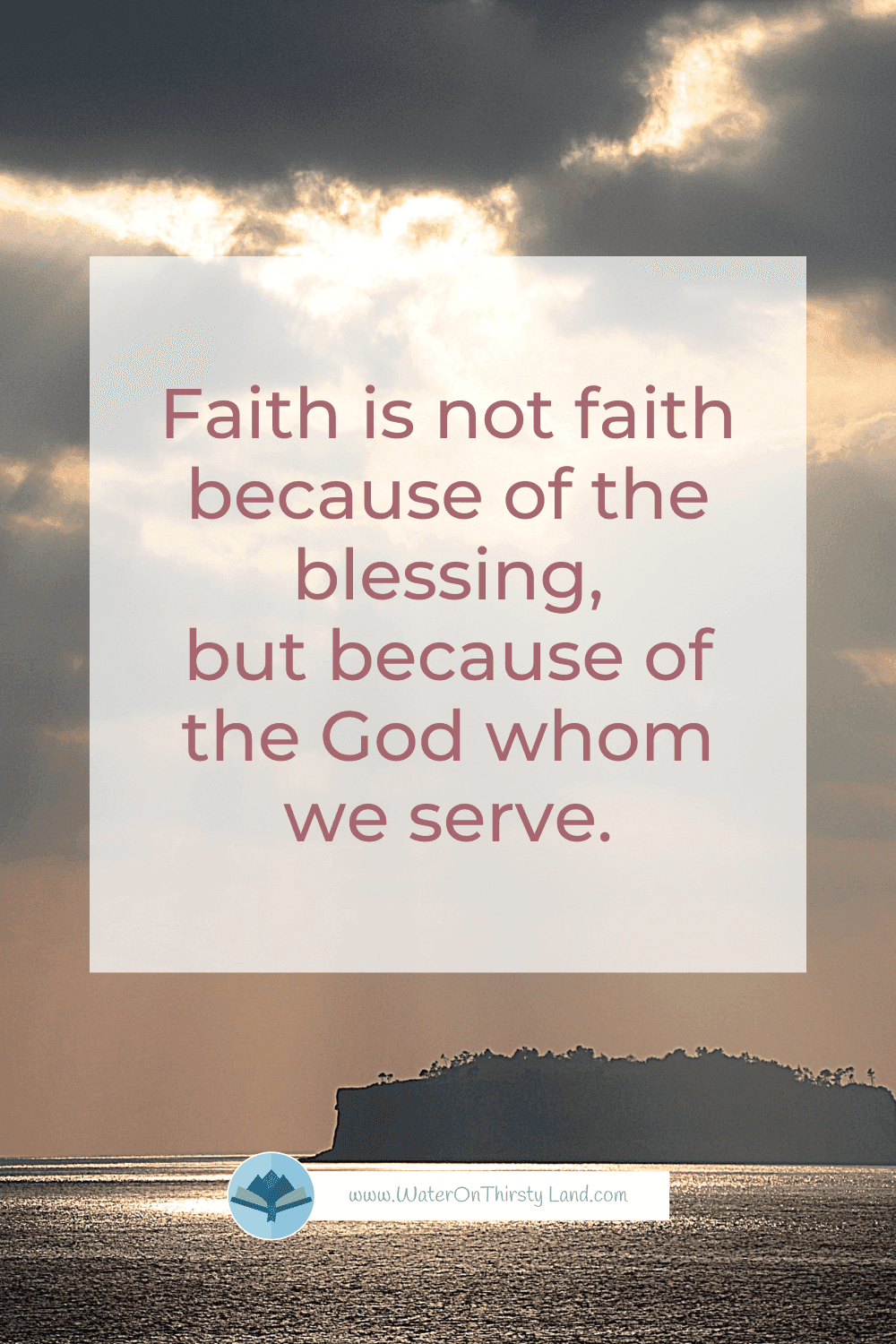 The Pentateuch: Faith and Sacrifice, Genesis 22-24 | Water on Thirsty Land