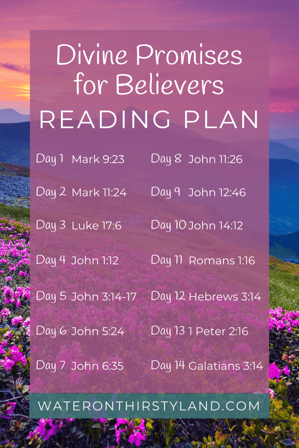 How to create a Bible Reading Plan with the Thompson Chain Reference ...